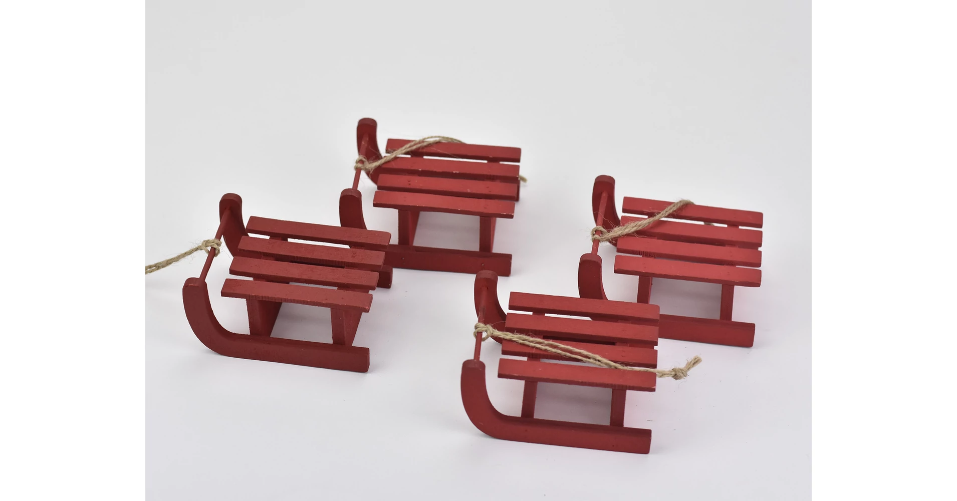 Szánkó piros 4db/csomag - Kosárbolt.hu - A kreatív megoldások webáruháza